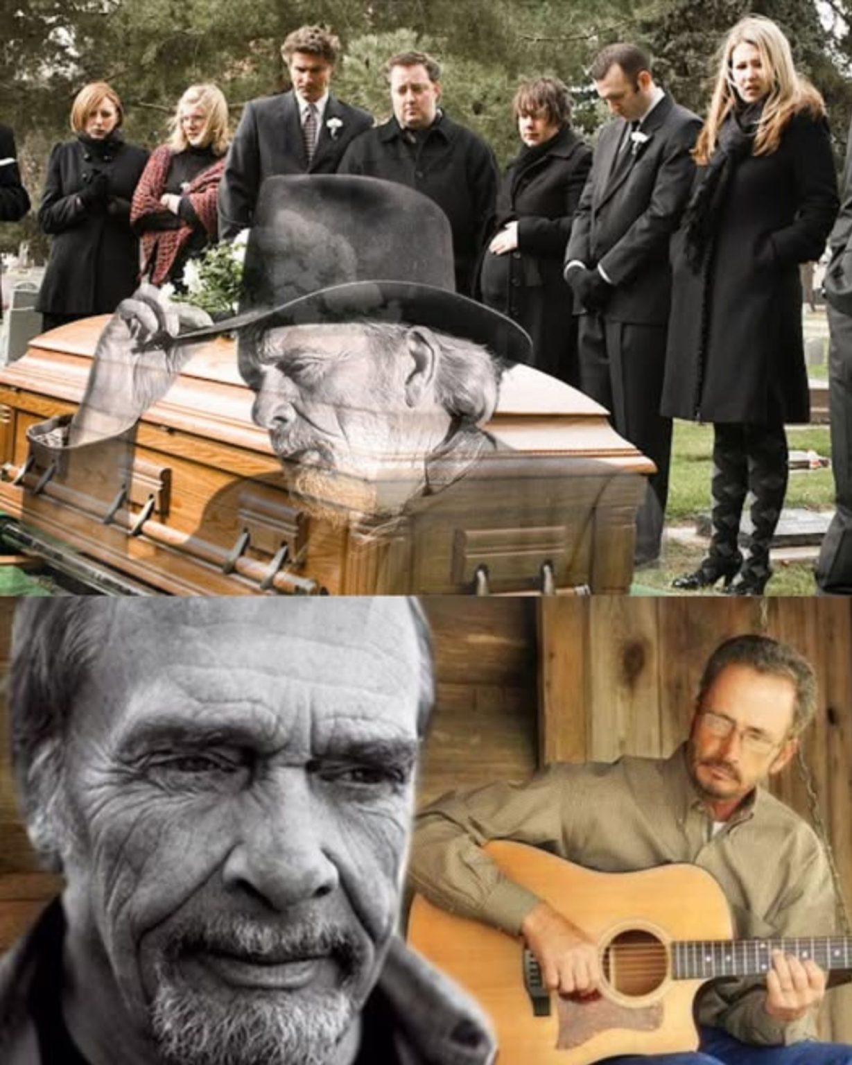At Merle Haggard’s funeral, all eyes turned to his son—then the first ...